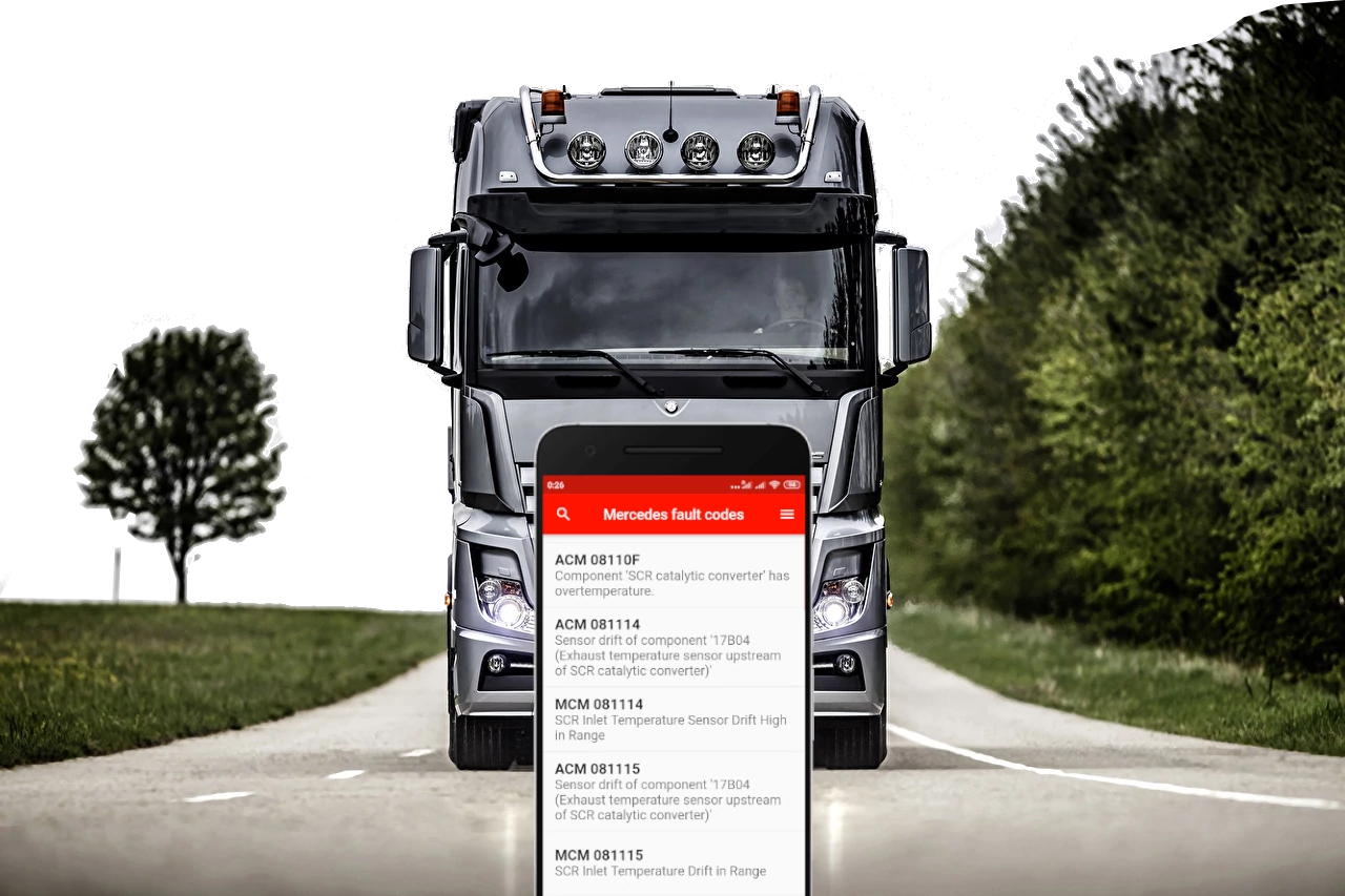 Mercedes Truck Fault Codes Actros MP3 MP4